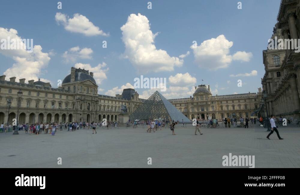 Louvre courtyard Stock Videos & Footage - HD and 4K Video Clips - Alamy
