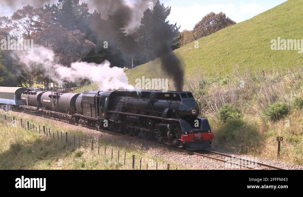 Vintage steam train makes way Stock Videos & Footage - HD and 4K Video ...