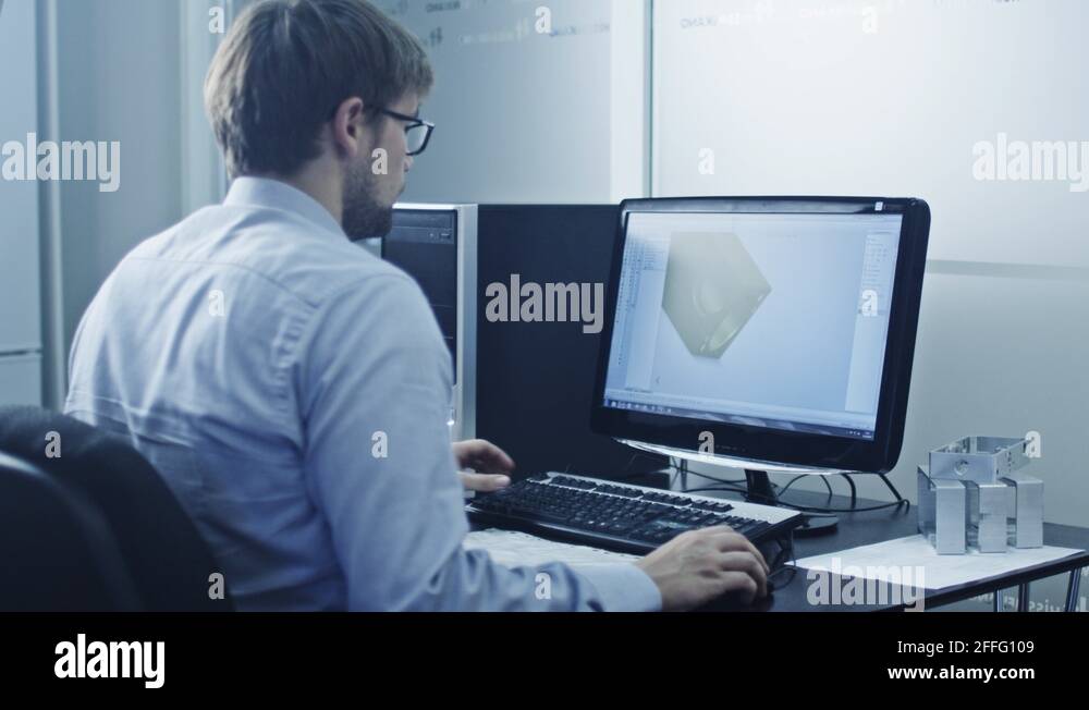 Engineer is Working in CAD Program Stock Video Footage - Alamy Engineer is Working in CAD Program Stock Video Footage - Alamy