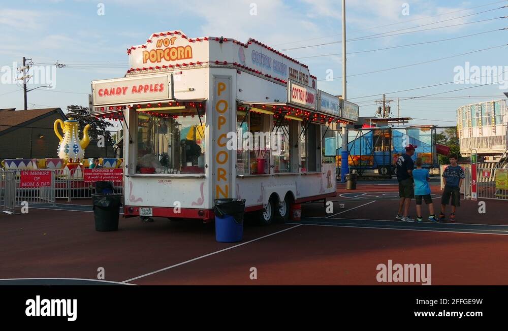 Festival Concession Stand Stock Video Footage - Alamy