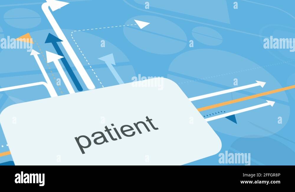 Motion info graphics medical patient lifestyle graphs data flow chart ...