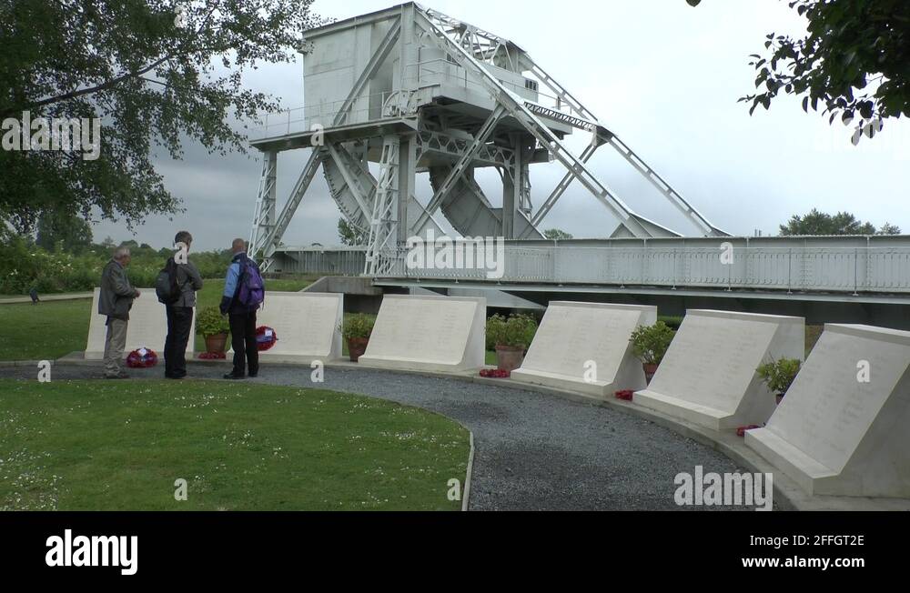 Pegasus bridge memorial and airborne museum Stock Videos & Footage - HD ...