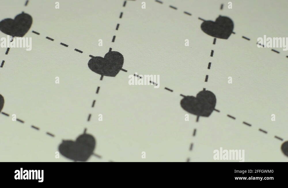 Heart Paper Background 2 Stock Video Footage - Alamy