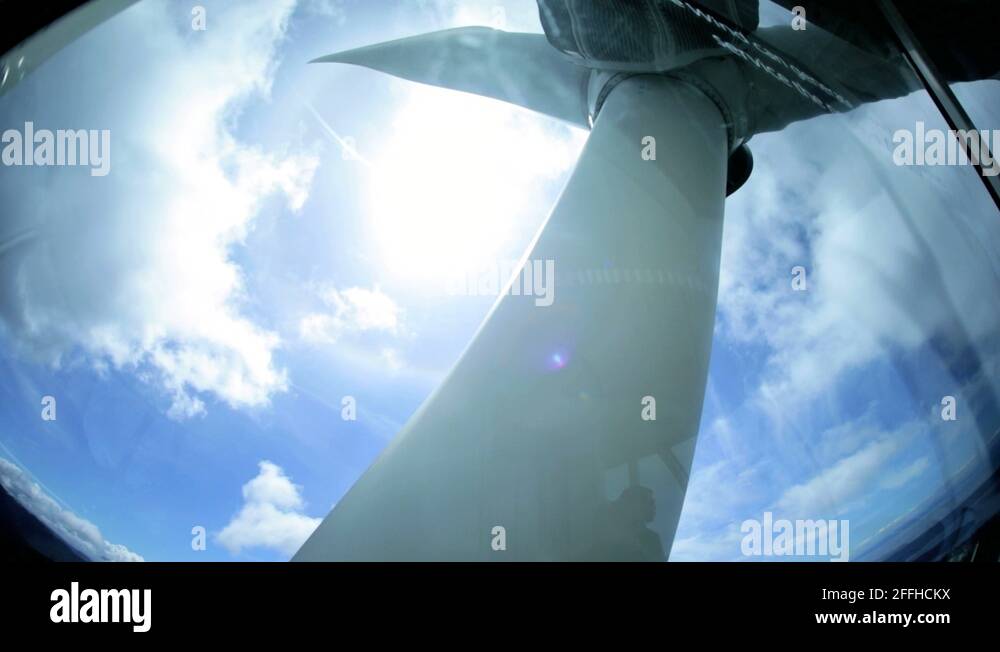 Wind turbine blue sunlight Stock Videos & Footage - HD and 4K Video ...