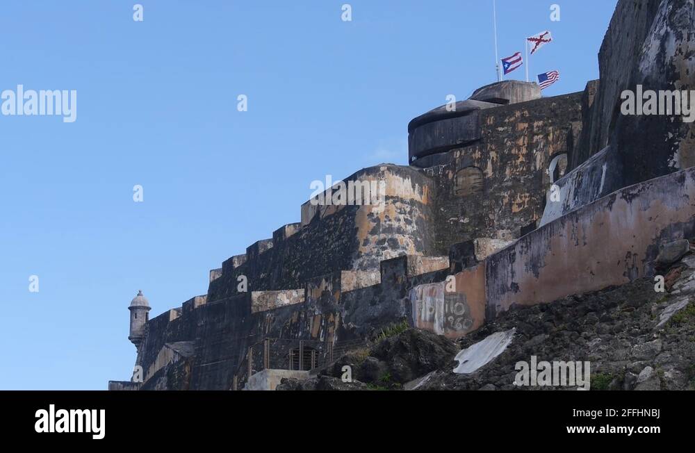 Puerto rico el morro statue Stock Videos & Footage - HD and 4K Video ...