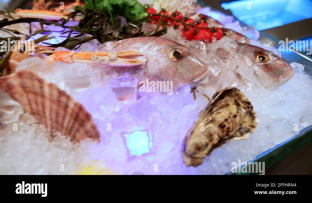 Seafood counter crab Stock Videos & Footage - HD and 4K Video Clips - Alamy