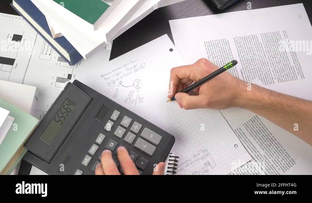 Blackboard maths calculator Stock Videos & Footage - HD and 4K Video ...