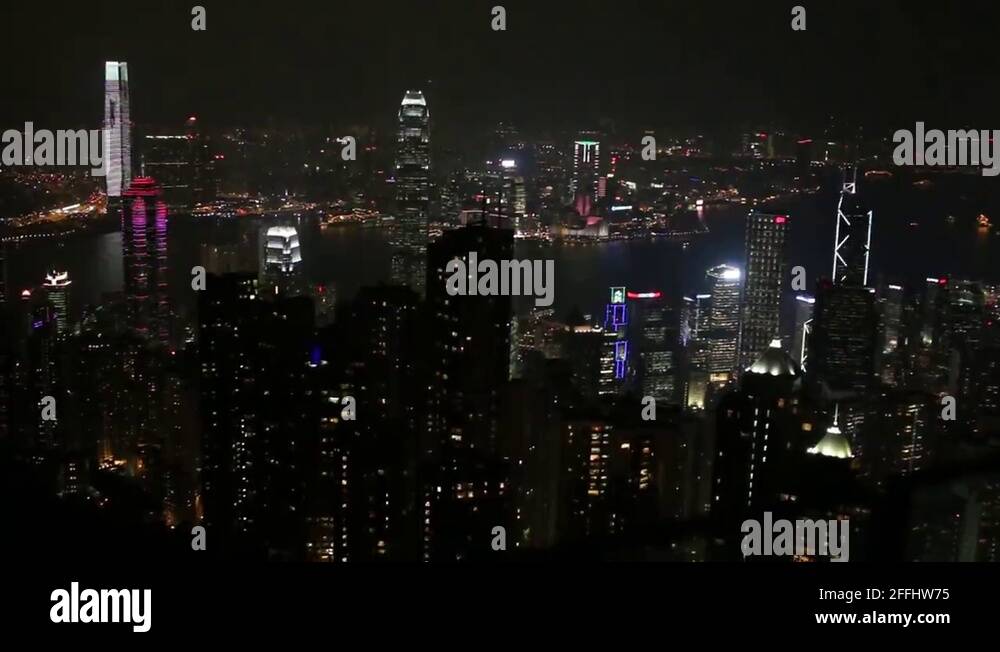 Victoria peak view hong kong Stock Videos & Footage - HD and 4K Video ...