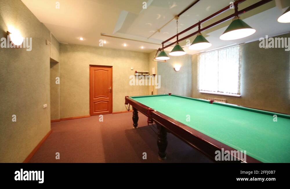 Billiard interior Stock Videos & Footage - HD and 4K Video Clips - Alamy