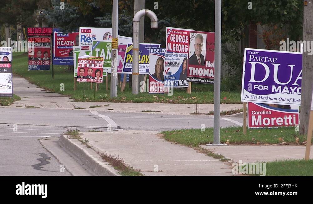 Election signs Stock Videos & Footage - HD and 4K Video Clips - Alamy