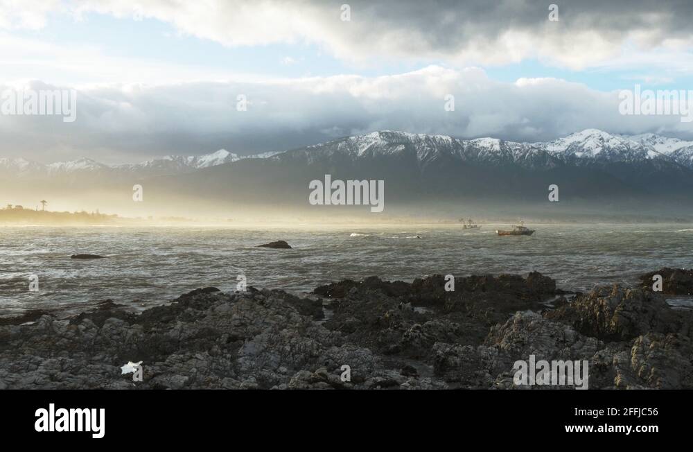 Kaikoura seaward ranges Stock Videos & Footage - HD and 4K Video Clips ...