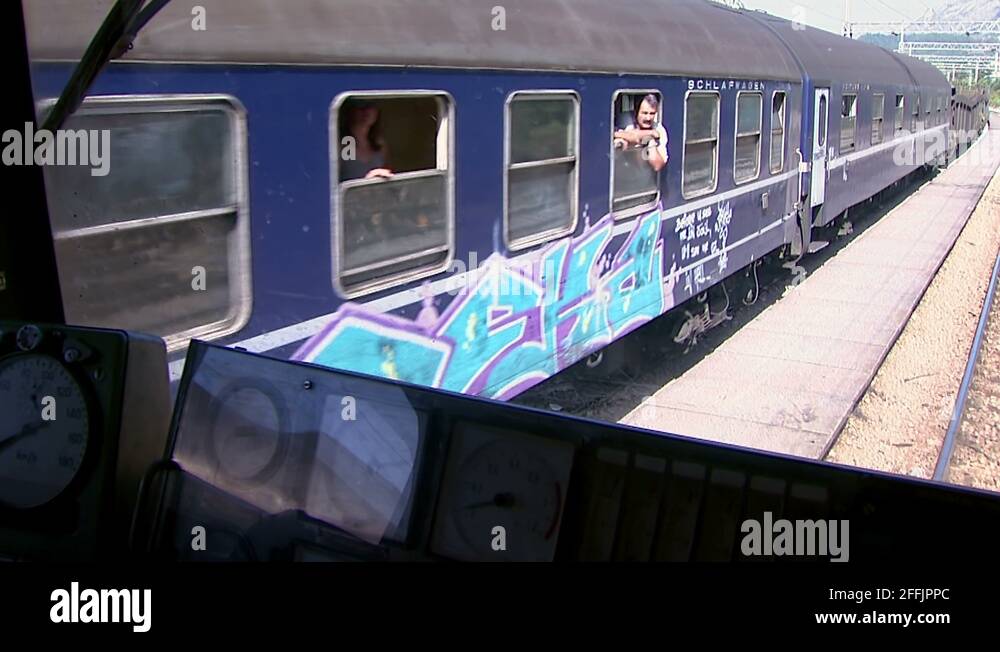 Train drivers cab view railway Stock Videos & Footage - HD and 4K Video ...