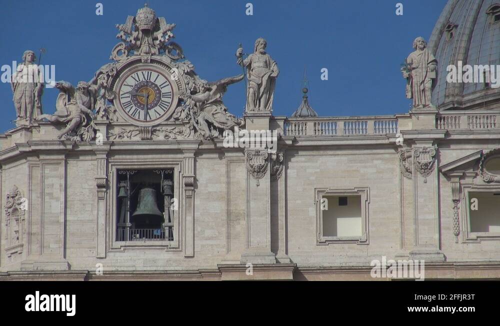 St basilica clock bell vatican Stock Videos & Footage - HD and 4K Video Clips - Alamy