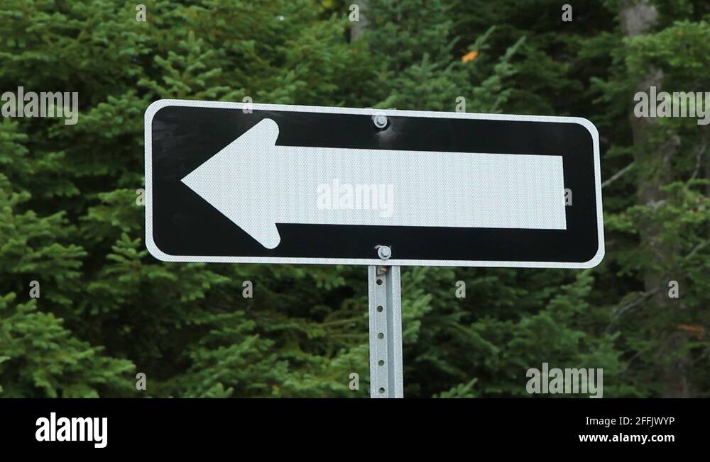 Sign pointing left Stock Videos & Footage - HD and 4K Video Clips - Alamy