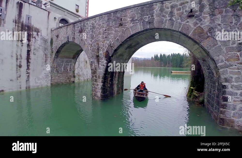 Boat on a moat Stock Videos & Footage - HD and 4K Video Clips - Alamy