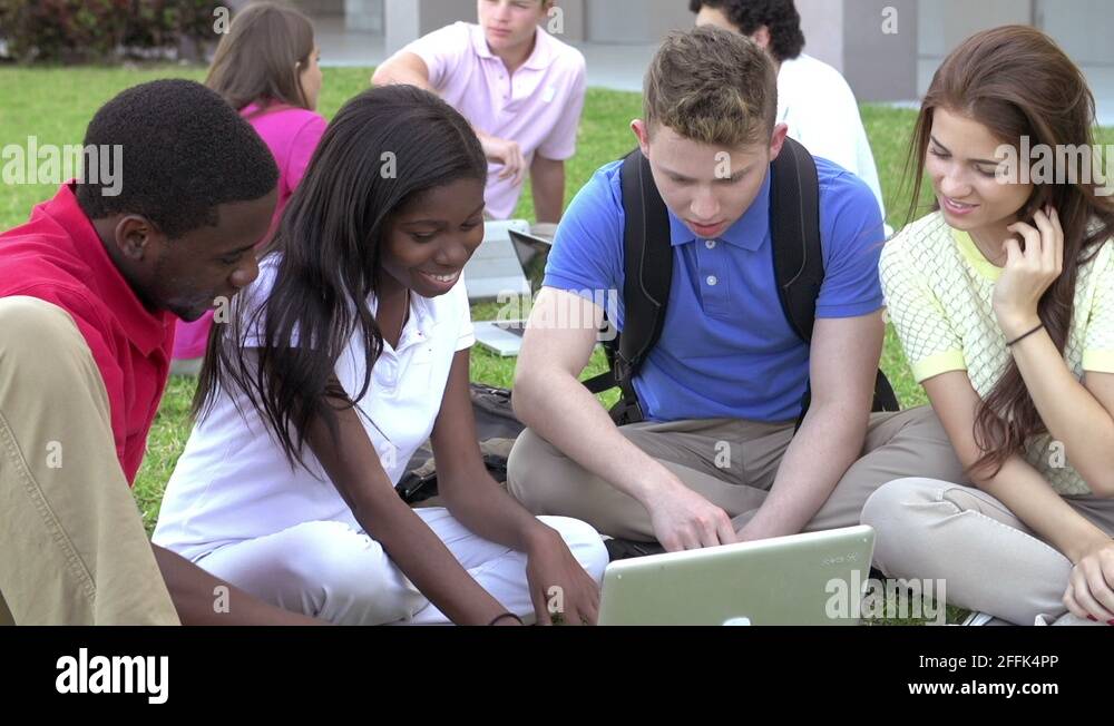 High school on campus Stock Videos & Footage - HD and 4K Video Clips ...