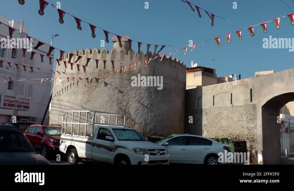 Arabia Orient Oman sultanate city of Muttrah (Matrah) 053 city wall ...