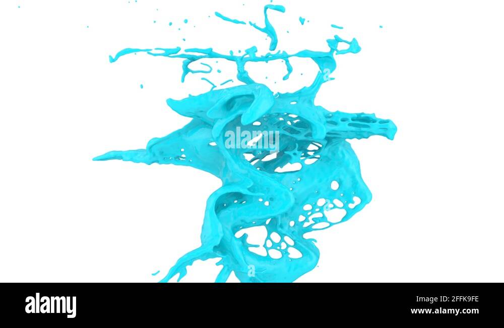 Light blue paint splash Stock Videos & Footage - HD and 4K Video Clips ...