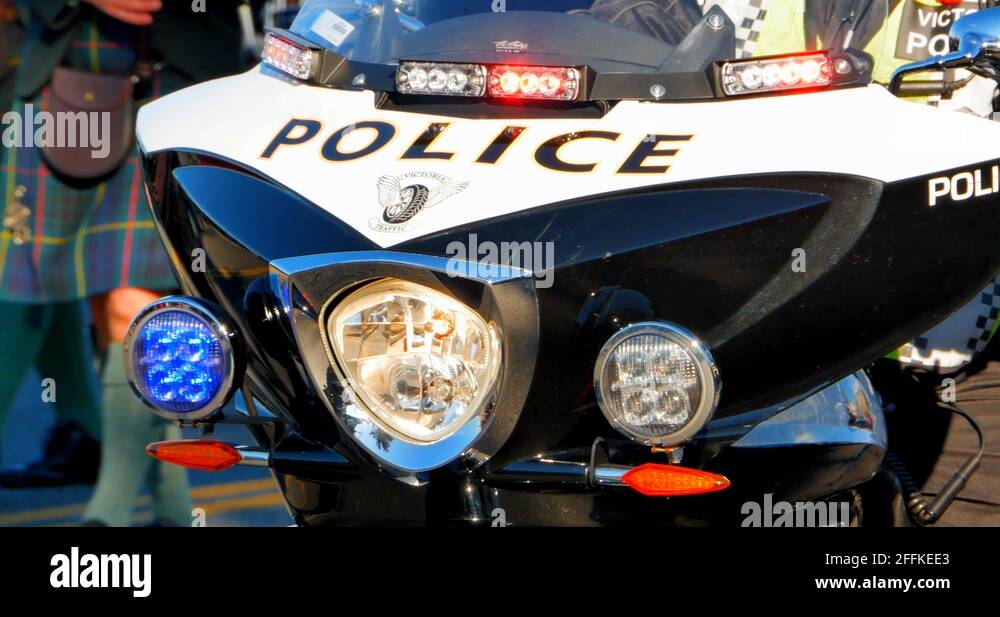 Police motorcycle lights Stock Videos & Footage - HD and 4K Video Clips ...