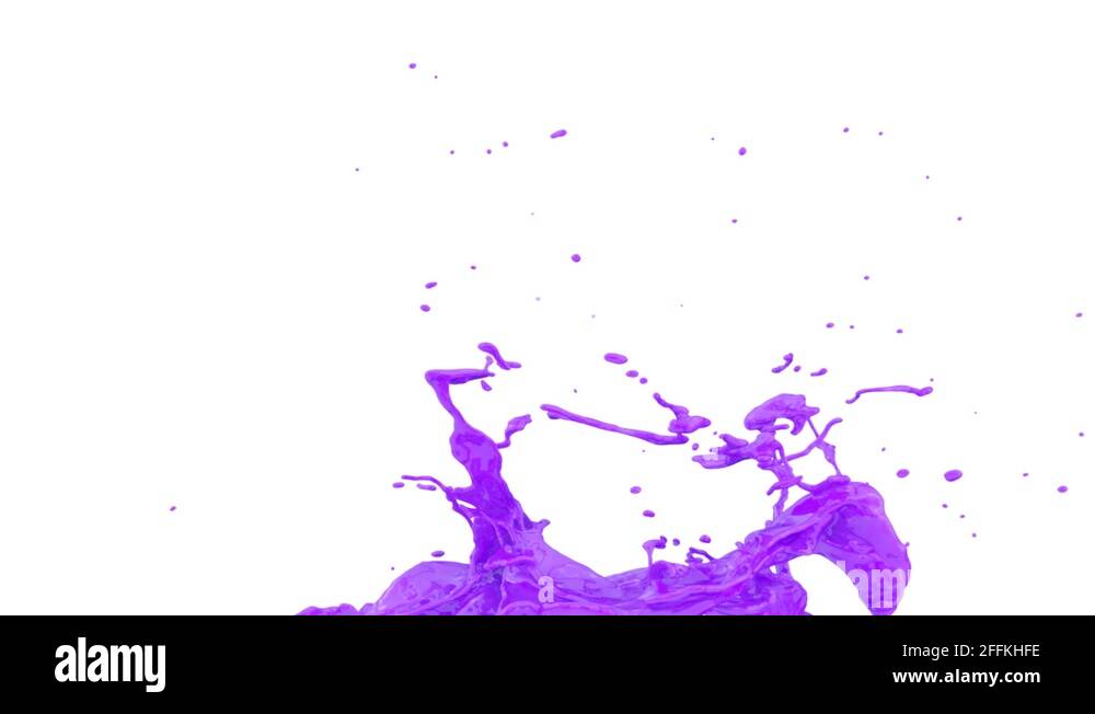 Purple color splash Stock Videos & Footage - HD and 4K Video Clips - Alamy