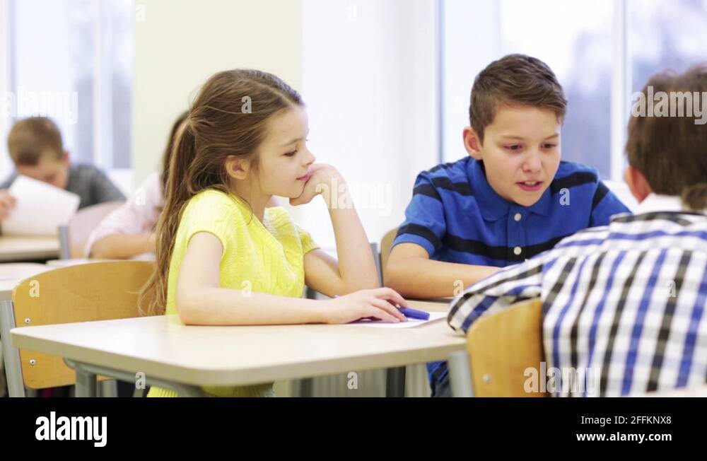 Group of school children talking Stock Videos & Footage - HD and 4K ...