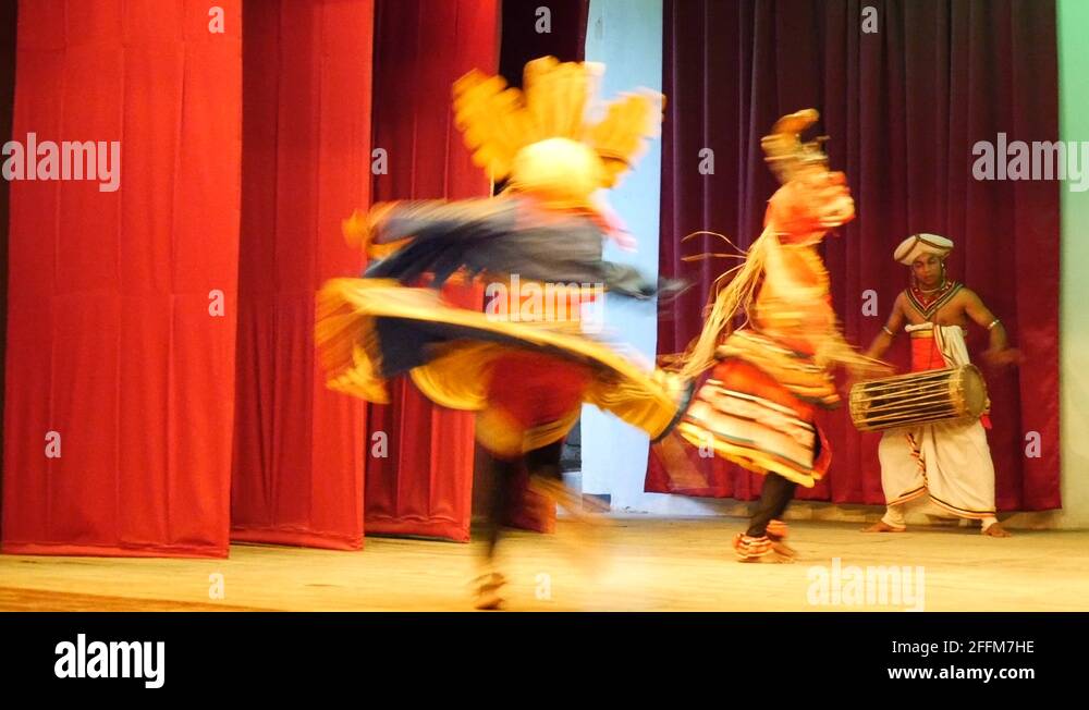 Raksha natuma, devil dance Kandyan Dancers Sri Lanka Stock Video ...