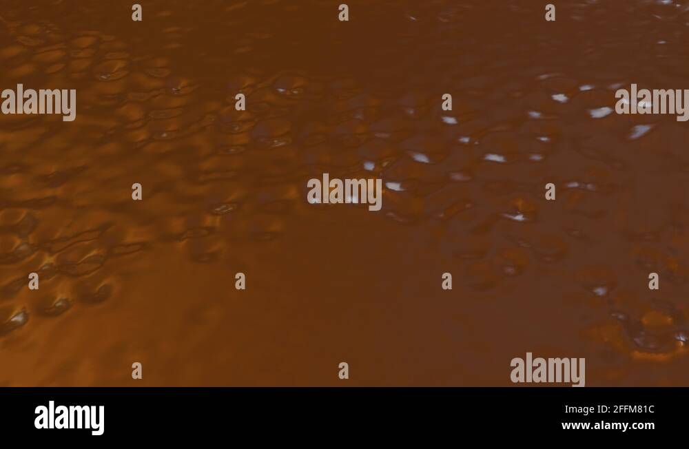 Animated melted chocolate on whole screen Stock Video Footage - Alamy
