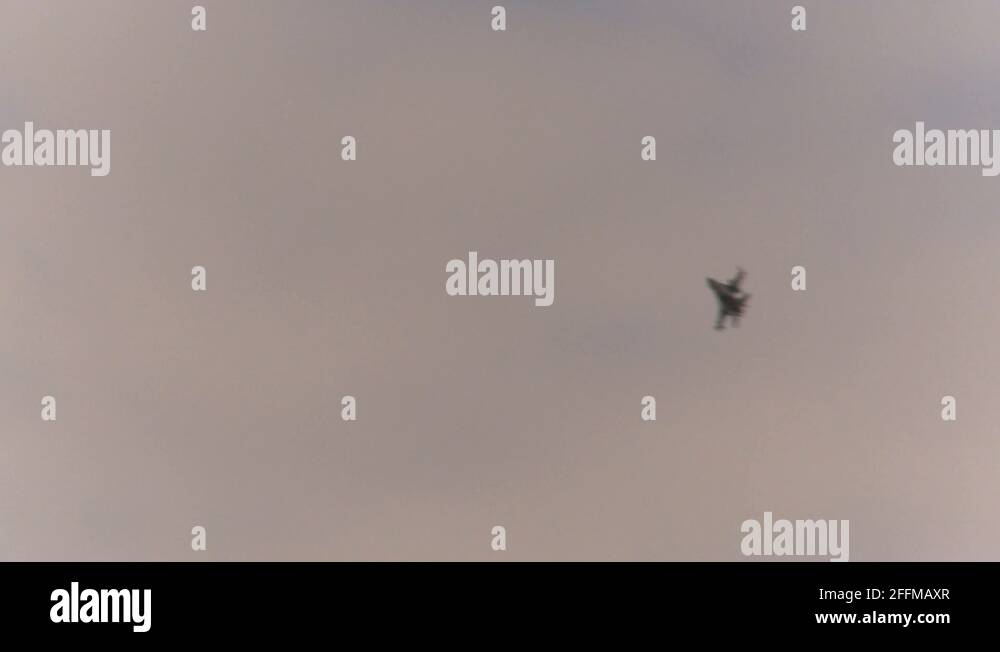 military, F16 Falcon fighter jet, banking Stock Video Footage - Alamy