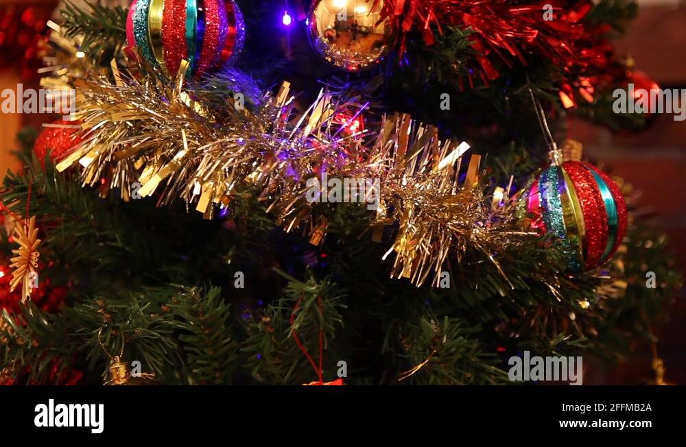 Tinsel tree Stock Videos & Footage - HD and 4K Video Clips - Alamy