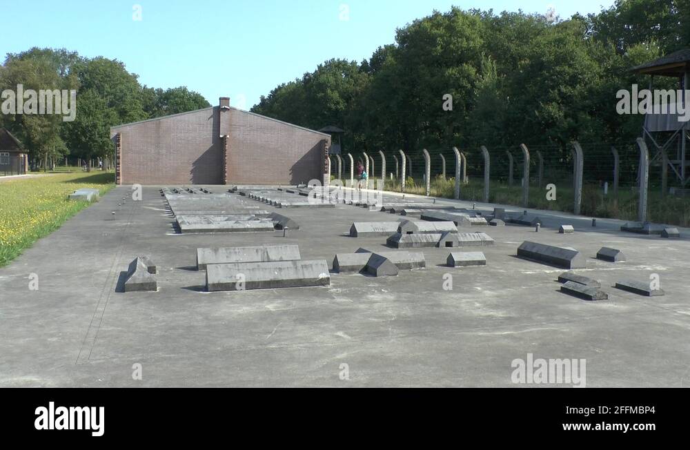 Model of the former SS camp at Camp Vught National Memorial ...