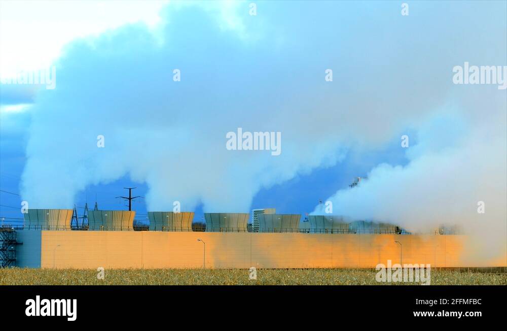 Steam industrial cooling Stock Videos & Footage - HD and 4K Video Clips ...