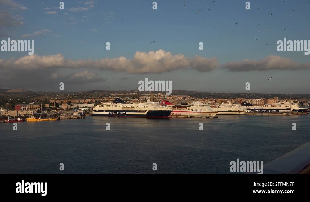 Civitavecchia port of rome Stock Videos & Footage - HD and 4K Video ...