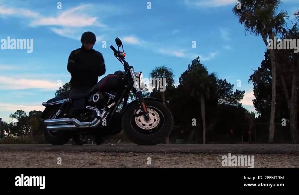 Fat man riding motorcycle Stock Videos & Footage - HD and 4K Video ...