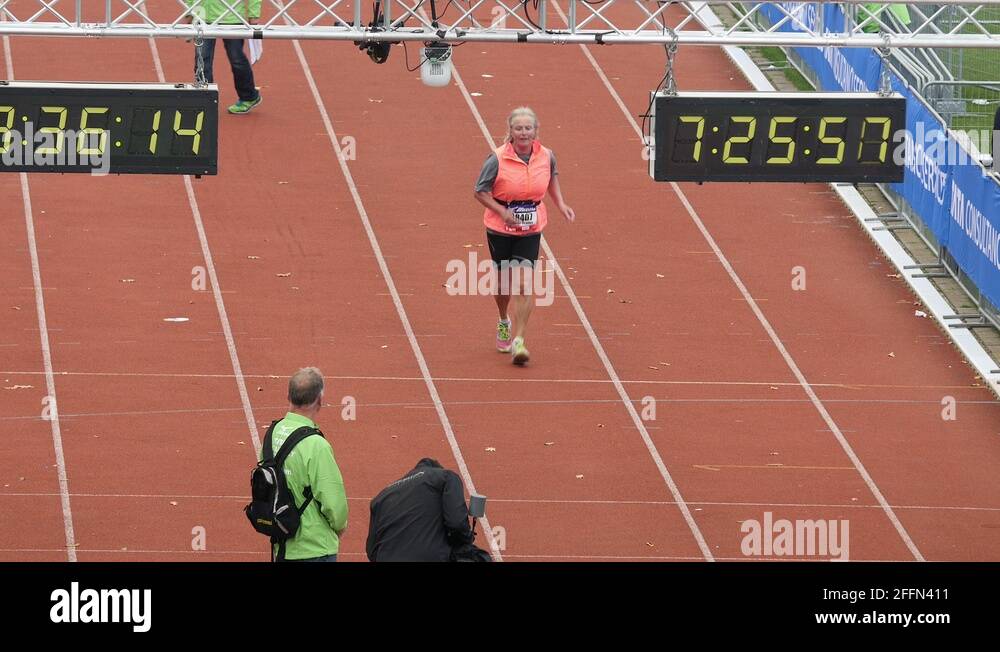 Female runner finish line Stock Videos & Footage - HD and 4K Video ...