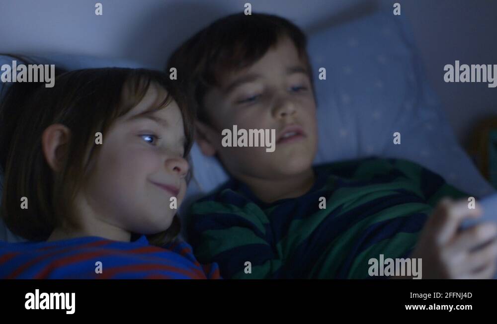 Brother sister reading bedtime story Stock Videos & Footage - HD and 4K ...