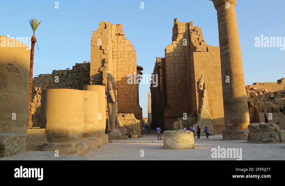 Luxor temple egypt ramses Stock Videos & Footage - HD and 4K Video ...