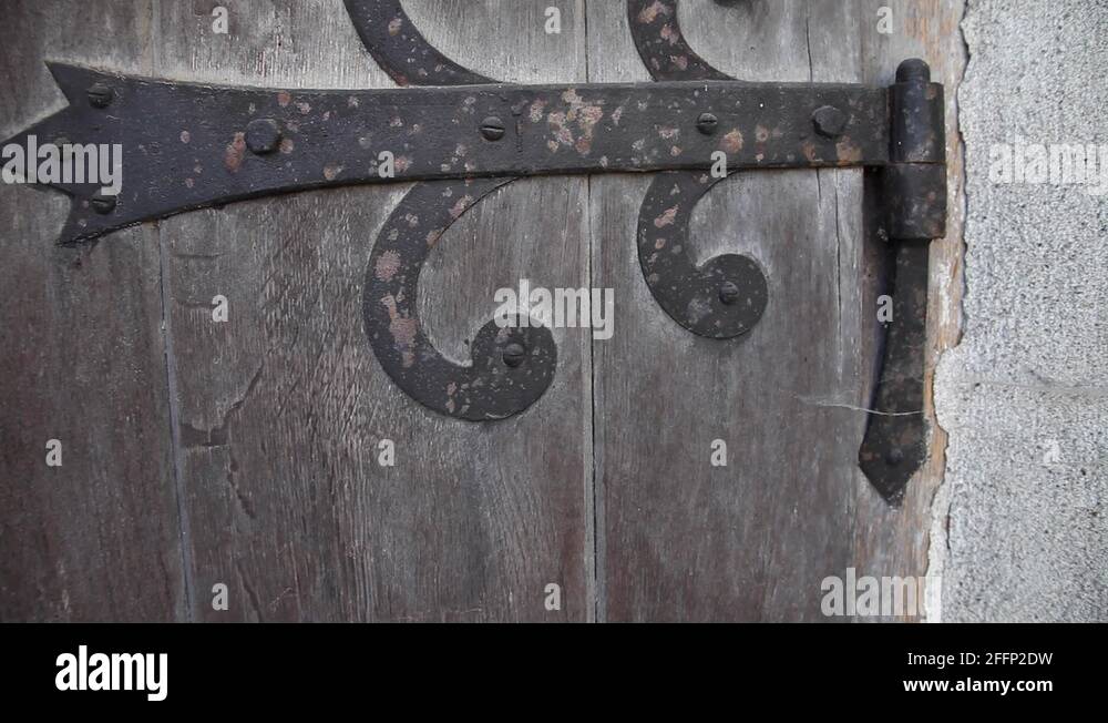 Large old medieval door hinge Stock Videos & Footage - HD and 4K Video ...