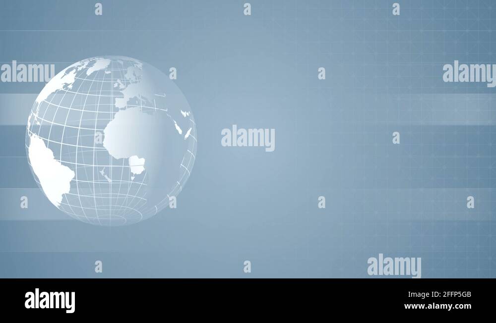 Rotating earth globe detailed texture map 2 Stock Video Footage - Alamy