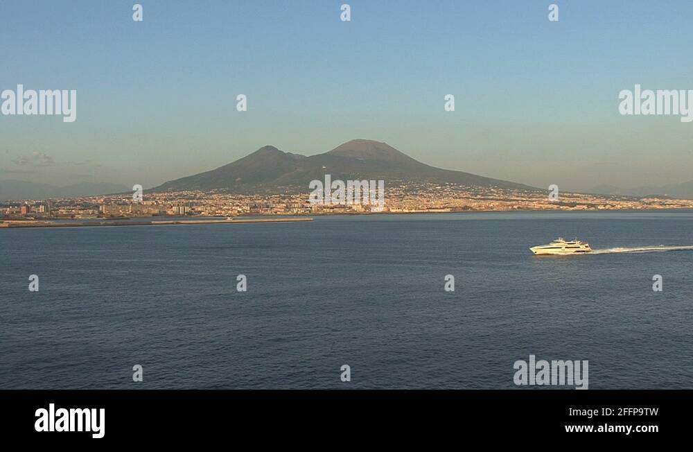 Bay of naples with vesuvius Stock Videos & Footage - HD and 4K Video ...
