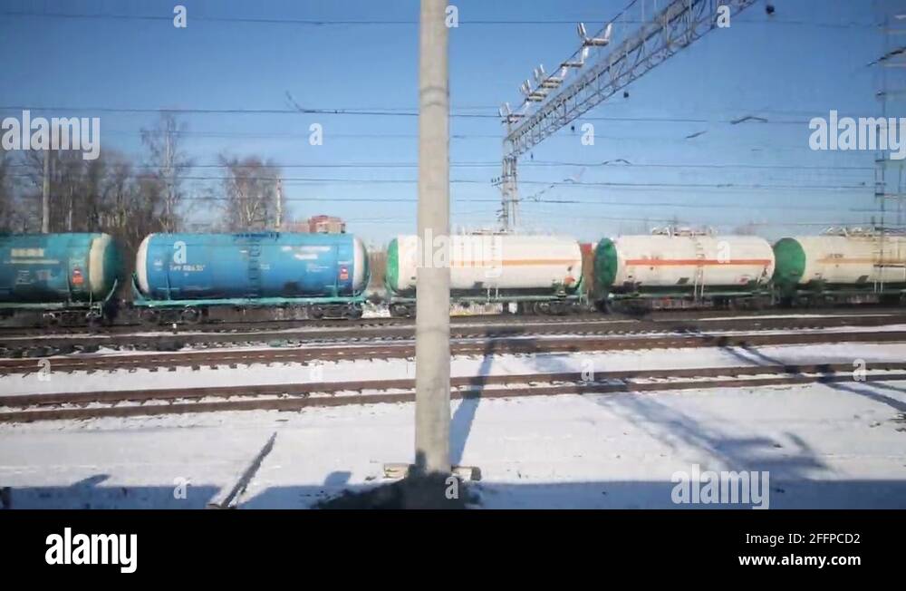 Railway train from fuel tanks Stock Videos & Footage - HD and 4K Video ...