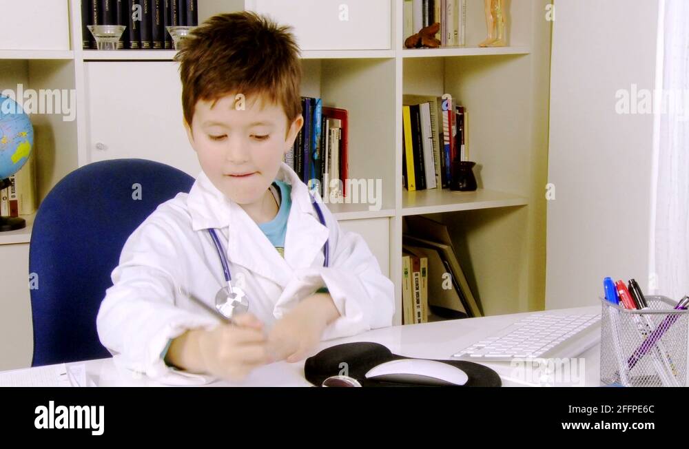 Doctor working with young children Stock Videos & Footage - HD and 4K ...