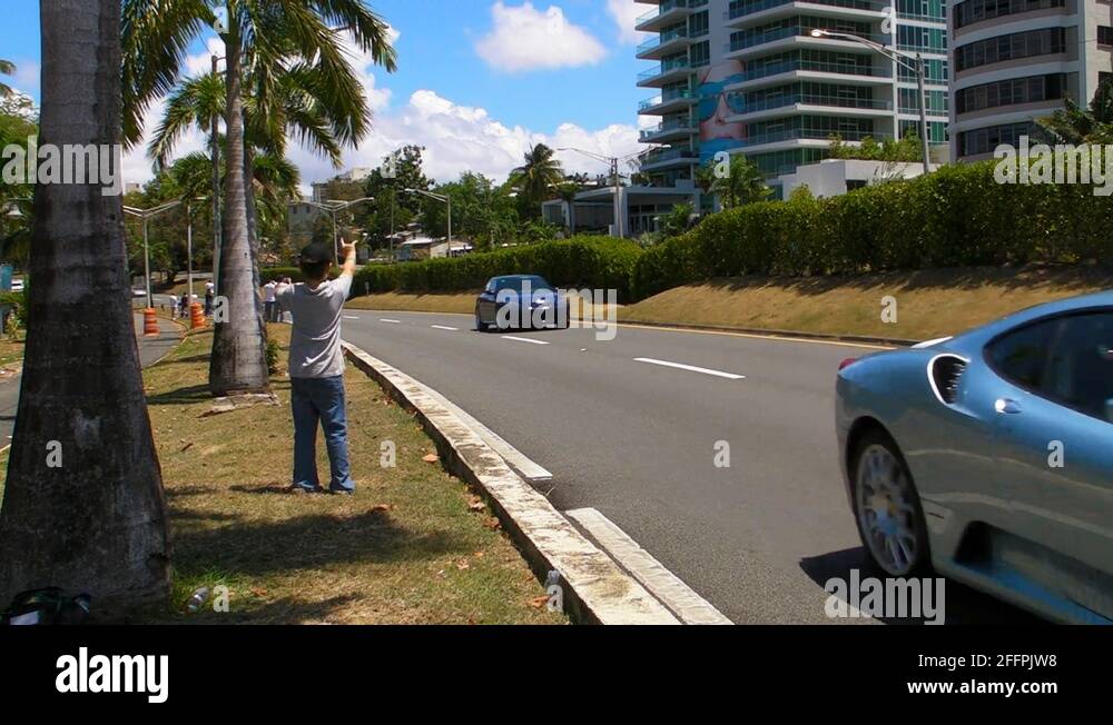 Puerto Rico- People - Boy and Fast Exotic Cars - Urban Street Car ...