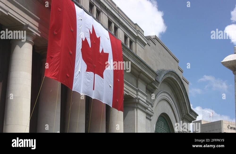 Maple leaf canadian flag Stock Videos & Footage - HD and 4K Video Clips - Alamy