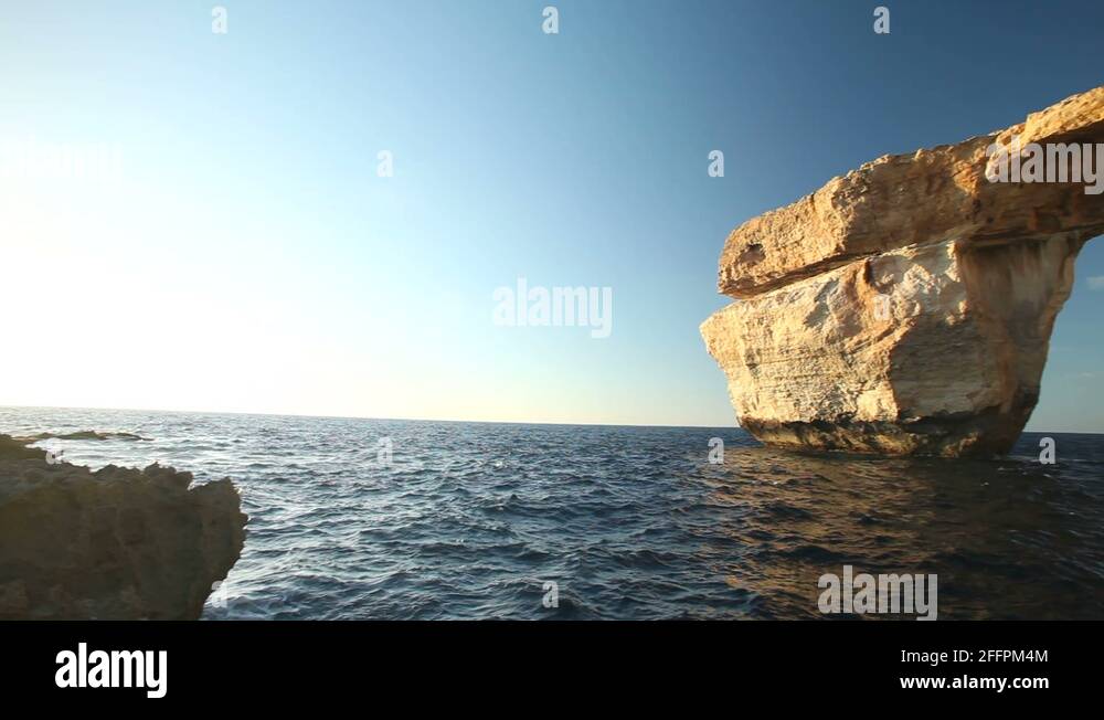 Azure window gozo malta rock formation Stock Videos & Footage - HD and ...