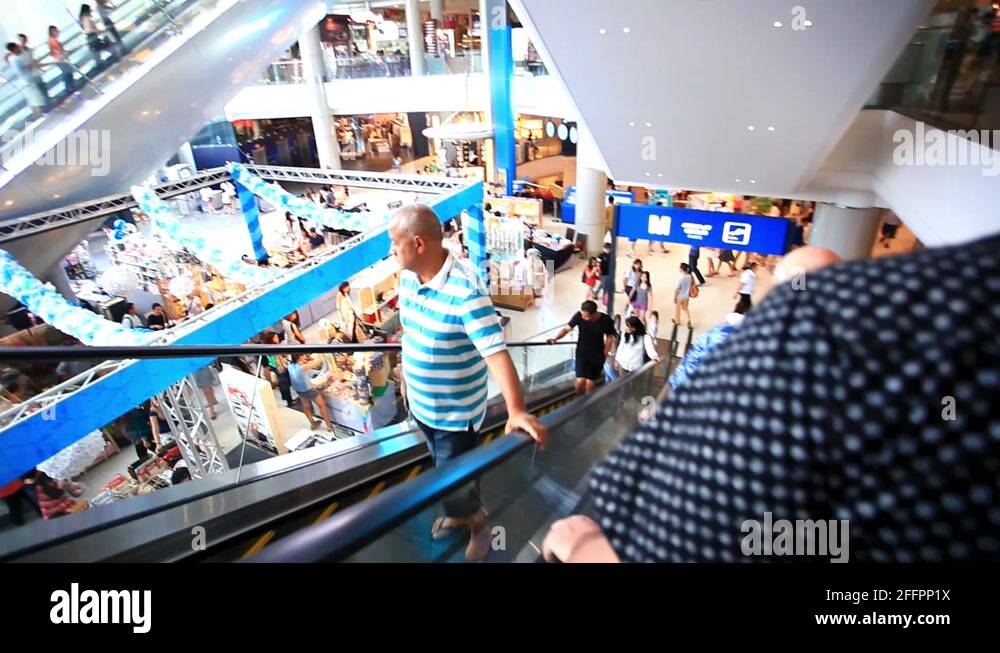 Central world shopping center Stock Videos & Footage - HD and 4K Video ...
