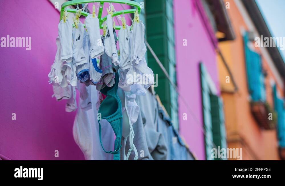 Bra washing line Stock Videos & Footage - HD and 4K Video Clips - Alamy