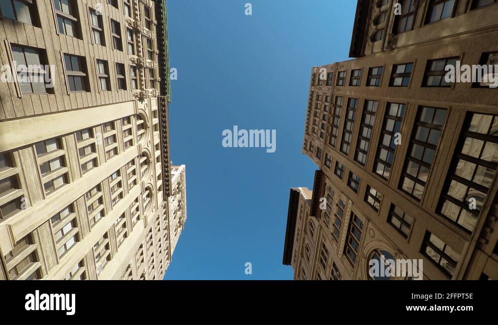 Illuminated with high rise building landmarks high rise buildings Stock ...