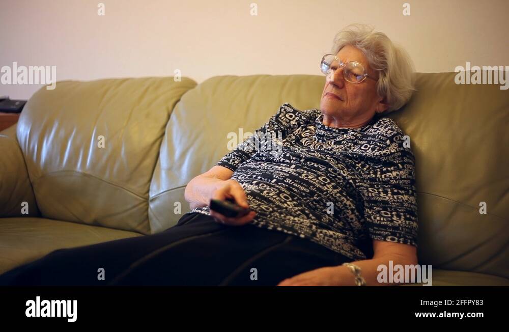 Old Woman Asleep Stock Videos And Footage Hd And 4k Video Clips Alamy