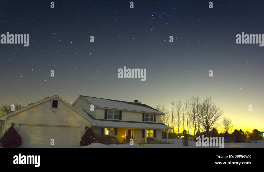 Snow house night sky Stock Videos & Footage - HD and 4K Video Clips - Alamy
