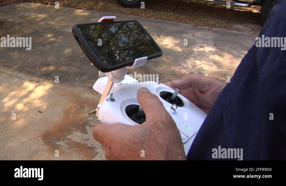 UAV-5, drone helicopter, licensed pilot OSS, joystick controller ...